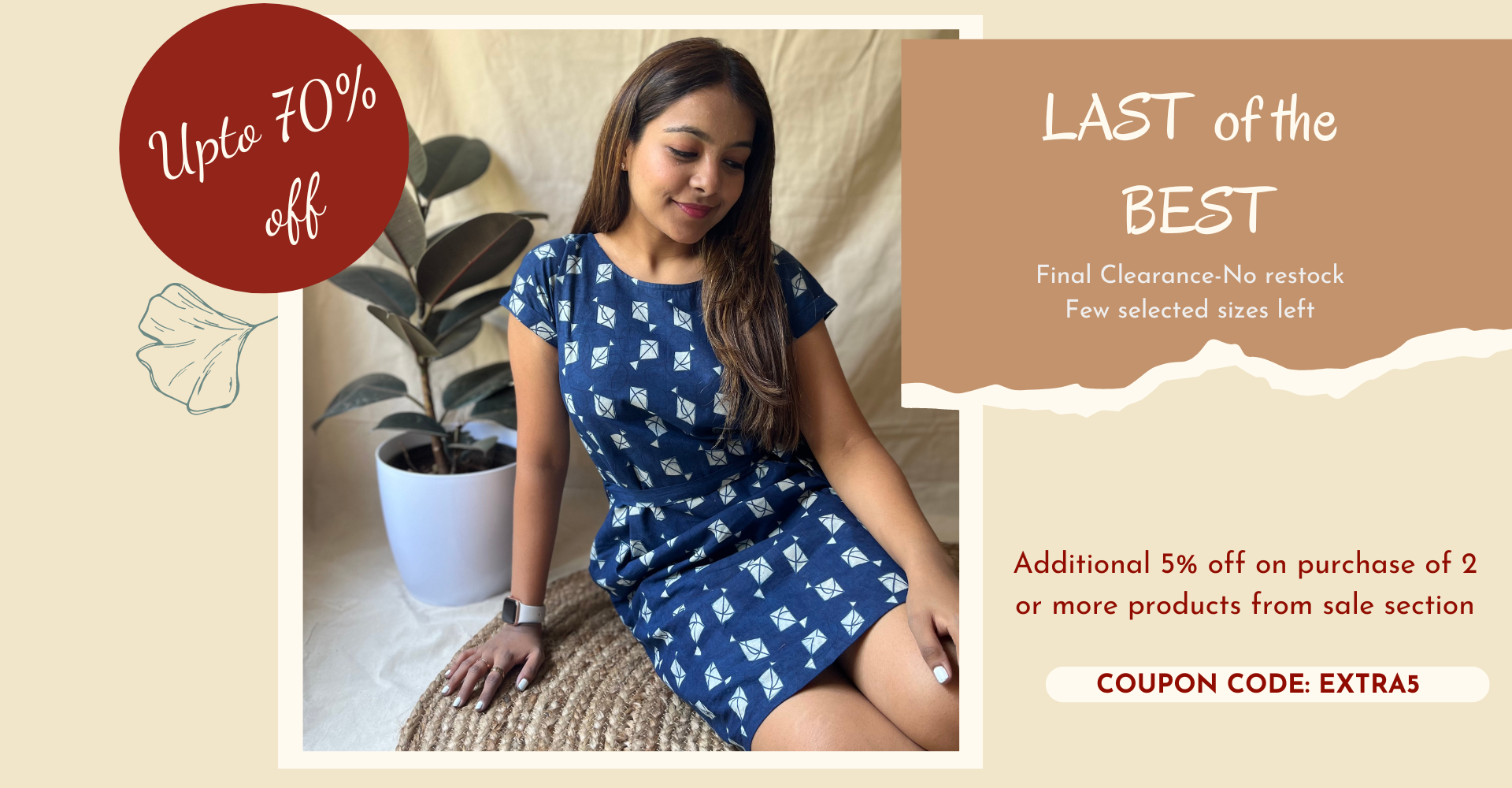 Buy Women's Pure Cotton Dresses | Shop Online – SILAYI